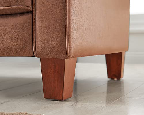 High Elastic Sponge Two-seat Sofa(Earth Yellow)
