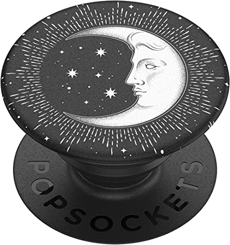 ââââPopSockets: Phone Grip with Expanding Kickstand, Pop Socket for Phone - Moon Man