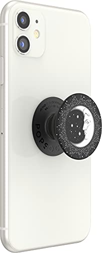 PopSockets: Phone Grip with Expanding Kickstand, Pop Socket for Phone - Moon Man
