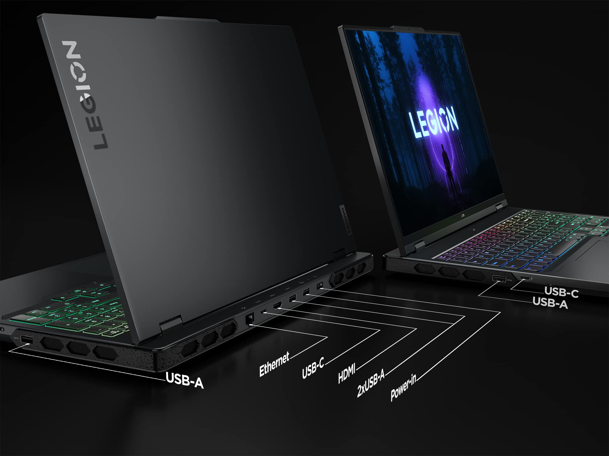 Lenovo Legion Pro 7i 16" QHD+ 500nits Gaming Laptop 240Hz Intel 24-Core i9-13900HX 32GB RAM 2TB SSD NVIDIA GeForce RTX 4090 16GB Windows 11 Pro, Onyx Grey