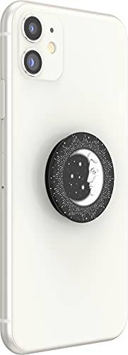 PopSockets: Phone Grip with Expanding Kickstand, Pop Socket for Phone - Moon Man