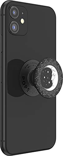 PopSockets: Phone Grip with Expanding Kickstand, Pop Socket for Phone - Moon Man