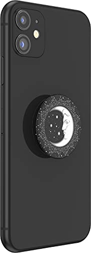 PopSockets: Phone Grip with Expanding Kickstand, Pop Socket for Phone - Moon Man
