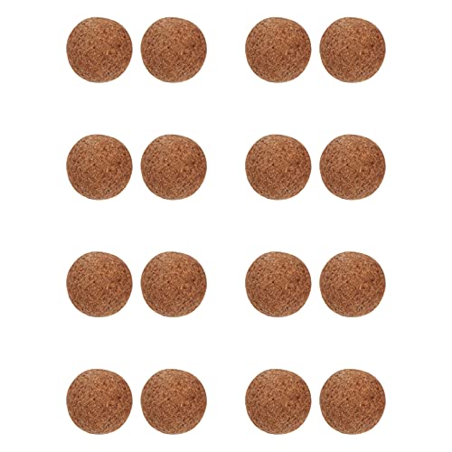DOITOOL 1 Set 20Pcs Ceder Wood Balls Clothes Storage Cedar Blocks Closet Freshener Cedar Balls for Hangers Wardrobes Closets Drawers Assorted Color