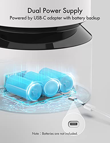 PETLIBRO Automatic Cat Feeder for Two Cats, 5L Dry Food Dispenser with Splitter and Two Stainless Bowls, 10s Meal Call and Timer Setting, 50 Portions 6 Meals Per Day for Cat and Dog