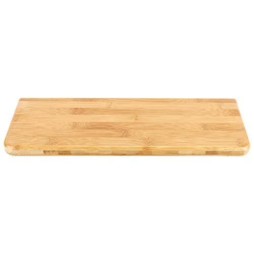 JOIKIT 4 PCS 16 Inch Bamboo Floating Shelves Wall Mounted, Bamboo Wall Shelf, Decorative Floating Shelf for Bedroom, Kitchen, Bathroom, Living Room
