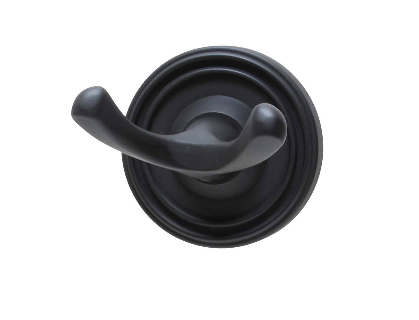 Residential Essentials 2203BK Bradford Robe Hook, 2.5" x 2.5", Black