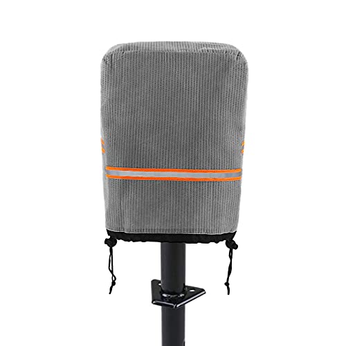 Electric Tongue Jack Cover Universal RV Electric Tongue Trailer Protective Cover Camper Accessories for Outside(14″H x 5″W x 10″D)