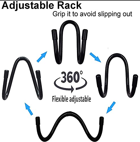 Cowboy Hat Holder Rack, Hat Holder Rack for Trunks Cars SUV, - Flexible Over The Car Seat Hat Hanger Hook - Keep Hat Shape - for Coats, Caps, Bag, Safety Helmet โ 2 Pack - No Hat