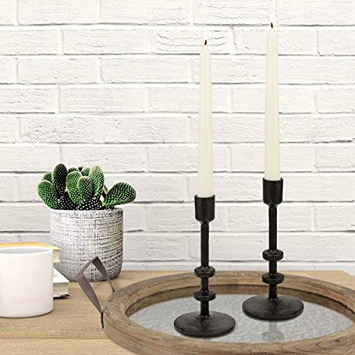 Stonebriar Tall 10" Unscented Dripless 10 Pack Taper Candles