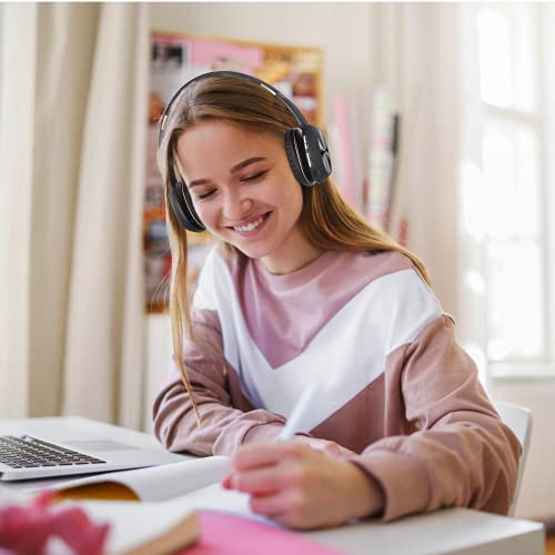 UrbanX Perfect Comfort 955 II Overhead Wireless Bluetooth Headphones for Motorola Razr 5G Noise Isolation, with β Black