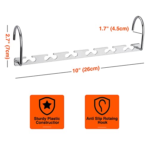 Ulimart Hangers Space Saving -12 Pack- Space Saving Hangers,Closet Organizers and Storage Space Saving Hangers for Clothes ,Hanger Organizer College Essentials Dorm Room Closet Organizers