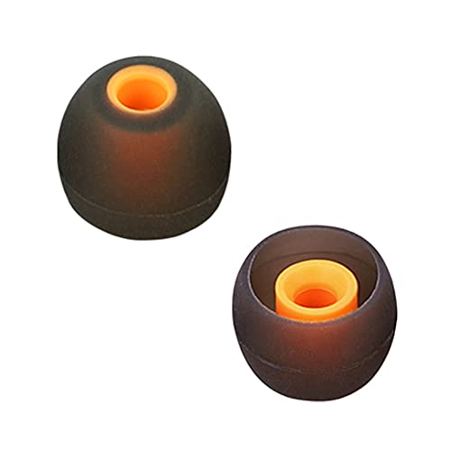 9 Pairs Replacement Earbud Tips,Silicone Eargels Ear Tips,Compatible with Senso,Zeus,Otium,Hussar,Mpow(Inner Hole 3.8-5.1mm) in-Ear Headphones S,M,L