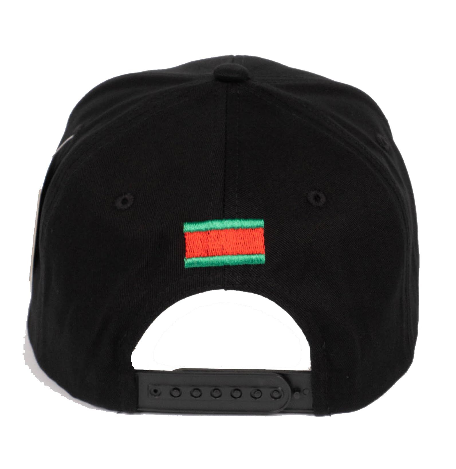 Mexican Hat Mexico State Federal Name Embroidered Snapback Flat Bill Baseball Cap (State-Michoacan) Black