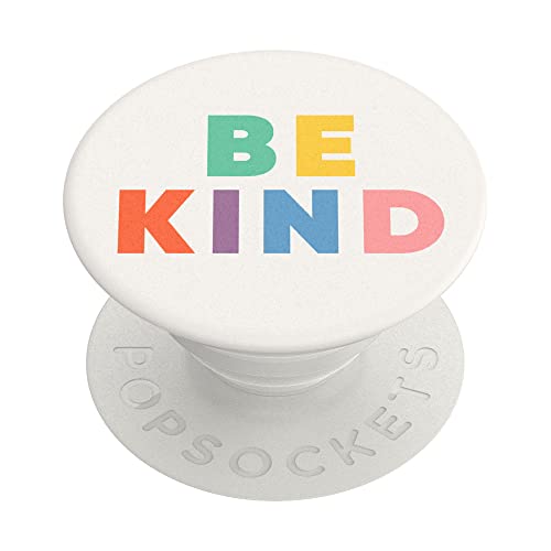 PopSockets: Phone Grip with Expanding Kickstand, Pop Socket for Phone - Just Be Kind