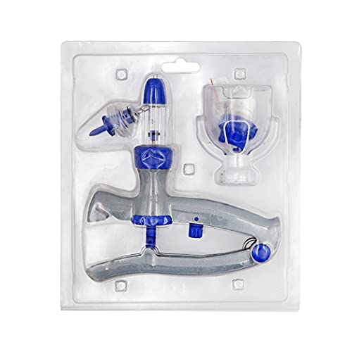 CHUANGRUN Adjustable and Continuous Syringe, 1ml 2ml 5ml Syringe Veterinary Continuous Injector, Animal Injector Gun Animal Drench Gun for Veterinarian Chicken Duck Pig Cow Sheep