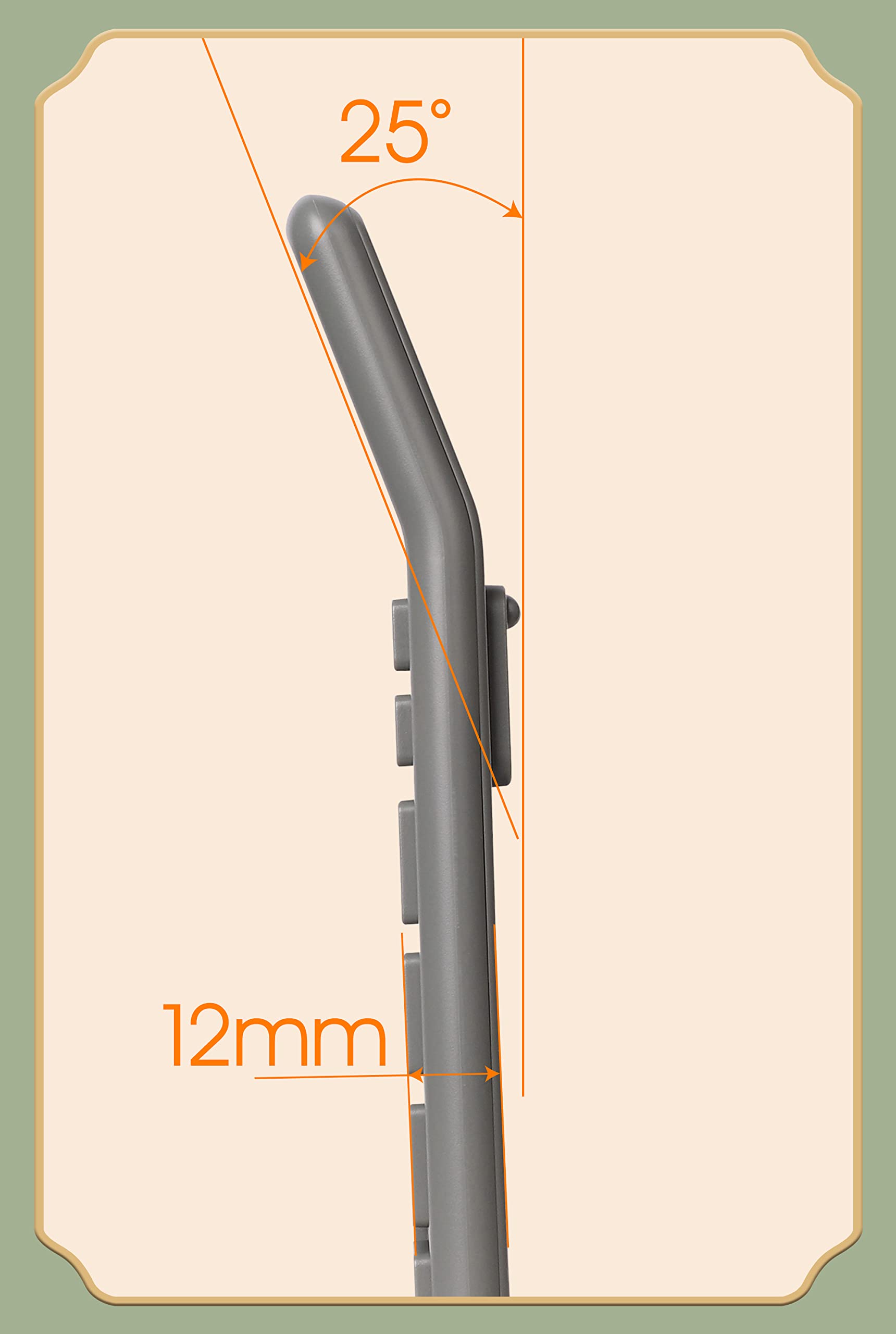 UNIONE Desktop Beige Calculator with a Bright LCD, Dual Power Handheld Desktop. Color. Business, Office, High School, 4×6 inch