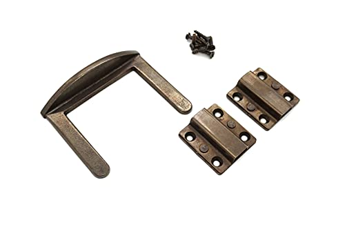 Antique Table Latch Table Leaf Yoke Table Leaf Fork Banquet Table Yoke - Made of Solid Cast Brass - Hand Antiqued Dining Room Table Buckles Connectors Table Leaf Connectors