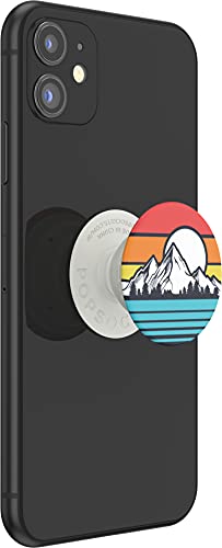 PopSockets: Phone Grip with Expanding Kickstand, Pop Socket for Phone - Sunset Peaks