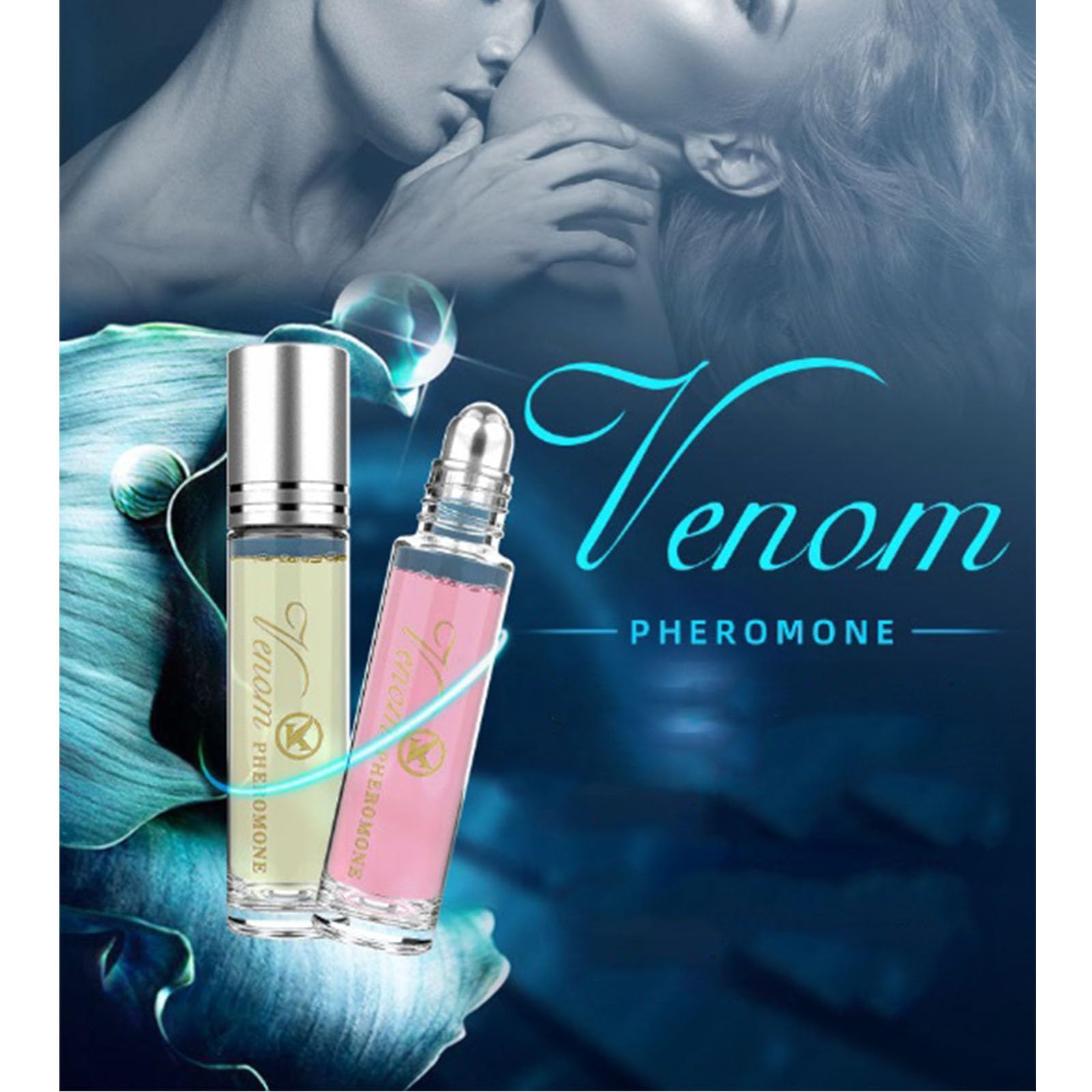 zdiwond Iblengcred's Pheromone Perfume, Ladies Desire Pheromone Perfume, 2023 New Venom Fragrance, Kakou Pheromone Fragrance Perfume, Venom Scents Pheromones for Women, Phero Perfume for Him(2pcs)