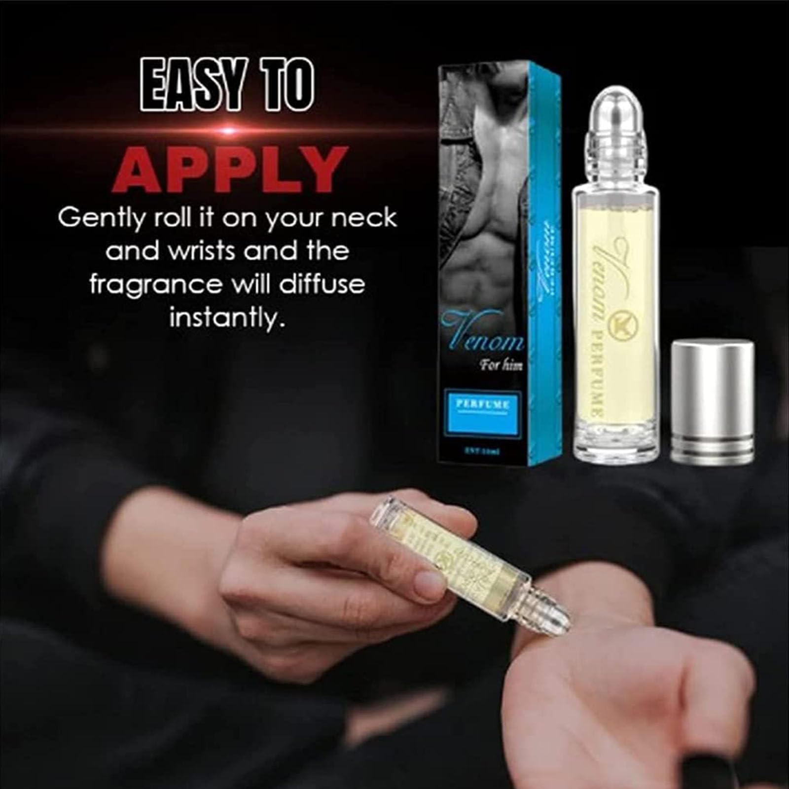 zdiwond Iblengcred's Pheromone Perfume, Ladies Desire Pheromone Perfume, 2023 New Venom Fragrance, Kakou Pheromone Fragrance Perfume, Venom Scents Pheromones for Women, Phero Perfume for Him(2pcs)
