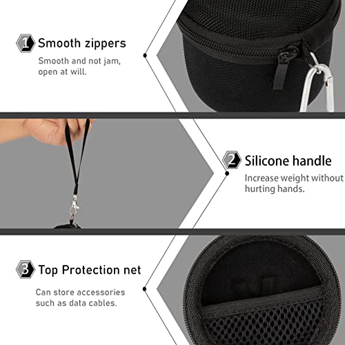 Khanka Hard Travel Case Replacement for iBobber ReelSonar Wireless Bluetooth Smart Fish Finder, Case only