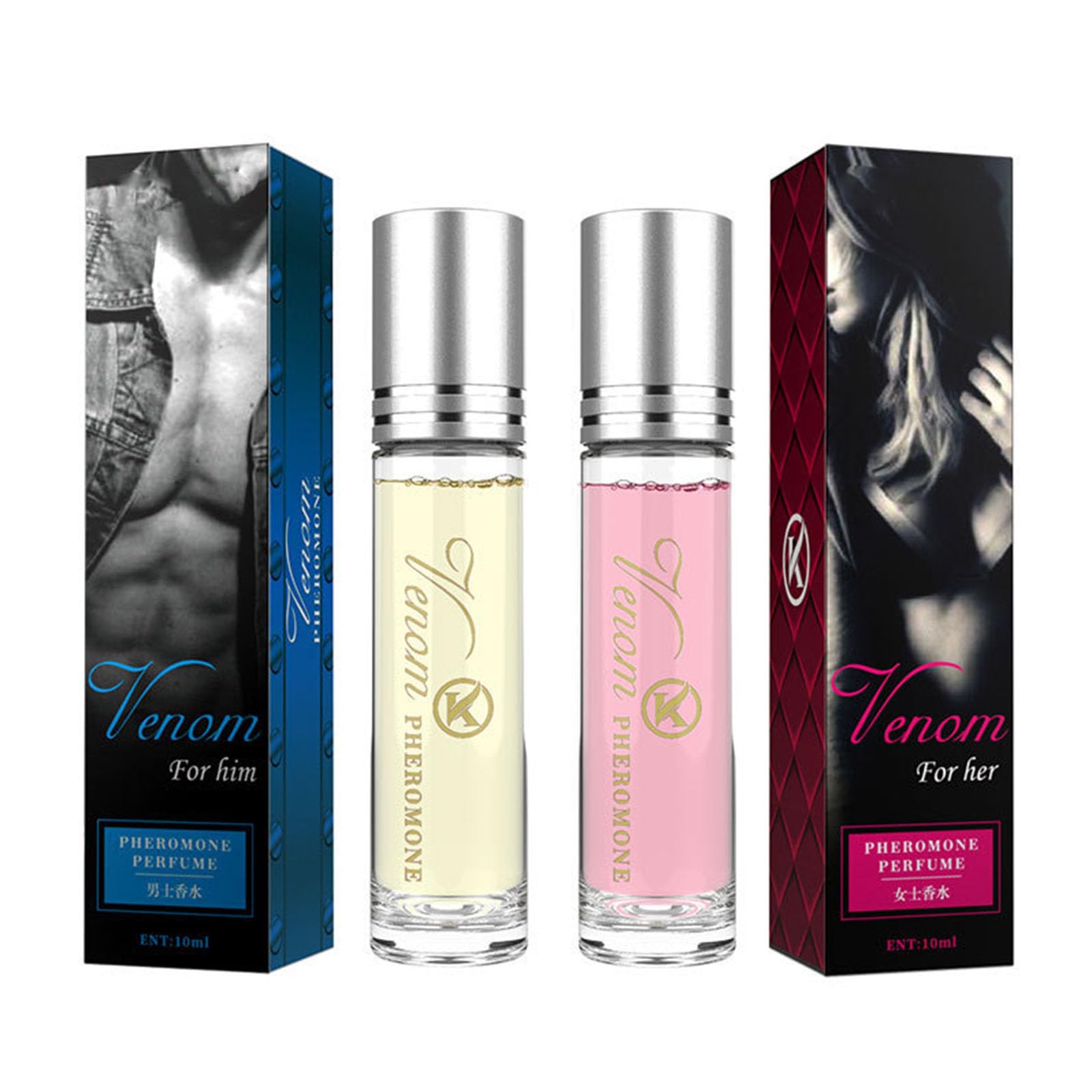 zdiwond Iblengcred's Pheromone Perfume, Ladies Desire Pheromone Perfume, 2023 New Venom Fragrance, Kakou Pheromone Fragrance Perfume, Venom Scents Pheromones for Women, Phero Perfume for Him(2pcs)