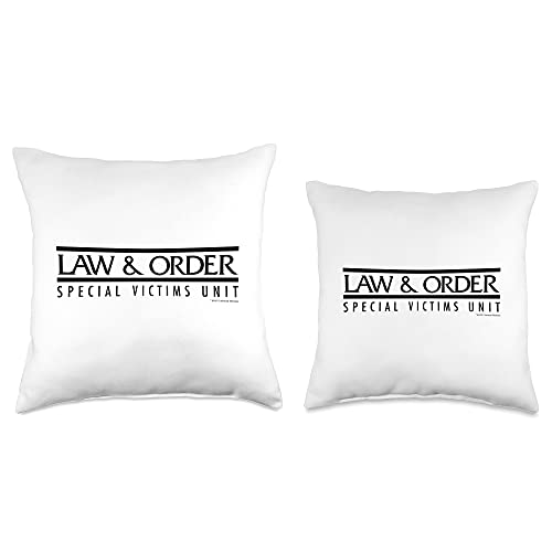 NBC Law & Order: SVU Logo Throw Pillow, 18x18, Multicolor