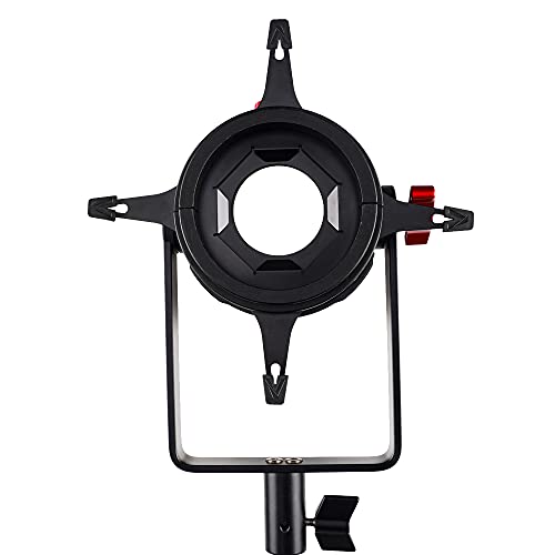 Aputure Spotlight Mini Zoom for The LS 60d and LS 60x Focusing LEDs 15°~30° 2X Zoom Adjustable Focus Projection Lens,with 15 M-Size Gobos,GOBO Holder,Gel Holder