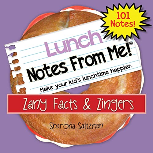 Notes From Me! 101 Tear-Off Lunch Box Notes for Kids, Zany Facts & Zingers, Fun & Educational, Inspirational, Motivational, Thinking of You, Back to School Essential, Bored Kids Activity, Ages 8+