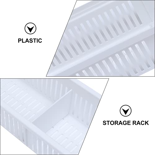 DOITOOL Expandable Bath Shelf Bathtub Caddy Tray Bathtub Holder Non- Slip for Shower Organizer Bathtub Toy Shelf