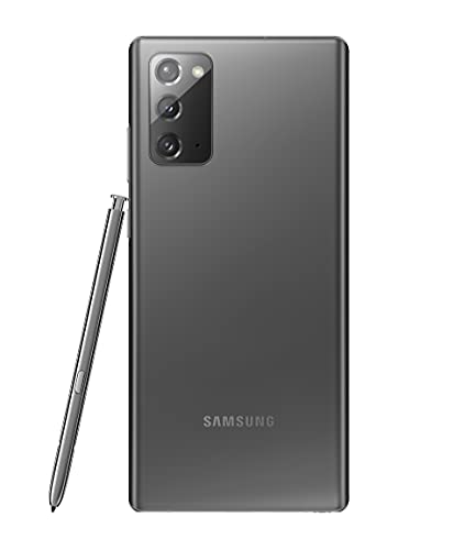 SAMSUNG Galaxy Note 20 5G, 128GB, Mystic Gray - Fully Unlocked (Renewed Premium)