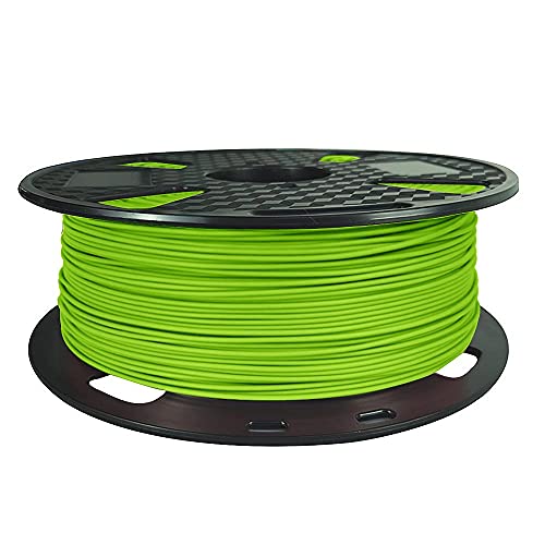 PLA MAX PLA + Lime Green PLA Filament 1.75 mm 3D Printer Filament 1KG 2.2LBS Spool 3D Printing Material Stronger Than PLA PRO PLA Plus Filament CC3D PLA + Green Color