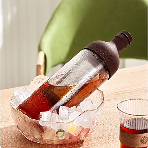 Coffee Cold Brewer Cold Brew Coffee Pot Glass Household Fruit Tea Cold Brew Bottle Ice Drip Coffee Appliance Cold Brew Cup Simple to Use (Color : Brown, Size : 1000ml) (White 1000ml) (Pink 1000ml)
