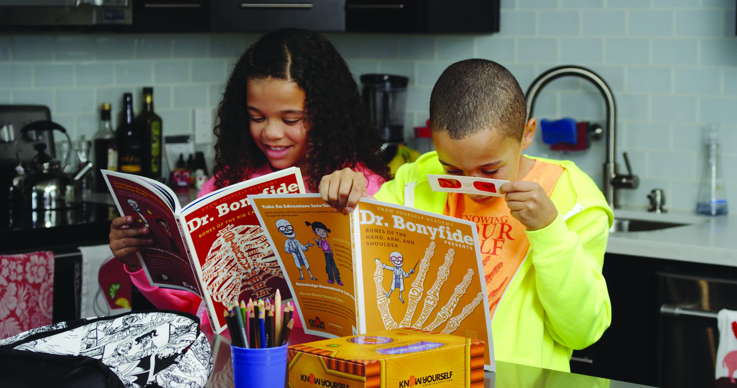 Know Yourself - Bones of the Rib Cage and Spine: Book 3, Human Anatomy for Kids, Best Interactive Activity Workbook to Teach the Skeletal System of the Human Body, Ages 8-12