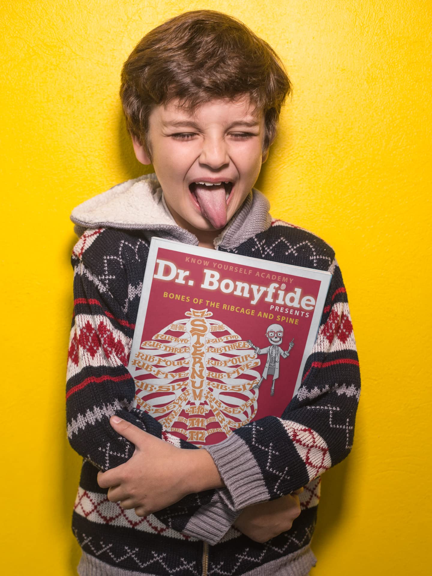 Know Yourself - Bones of the Rib Cage and Spine: Book 3, Human Anatomy for Kids, Best Interactive Activity Workbook to Teach the Skeletal System of the Human Body, Ages 8-12