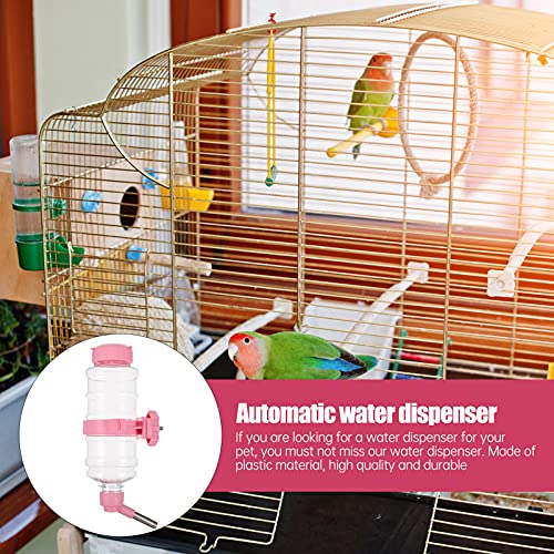 Hemobllo 473ml Hamster Water Bottle, No Drip Hanging Drinking Dispenser Automatic Drinking Fountain for Small Animals Mice Gerbil Rat Chinchillas Guinea Pig Squirrel