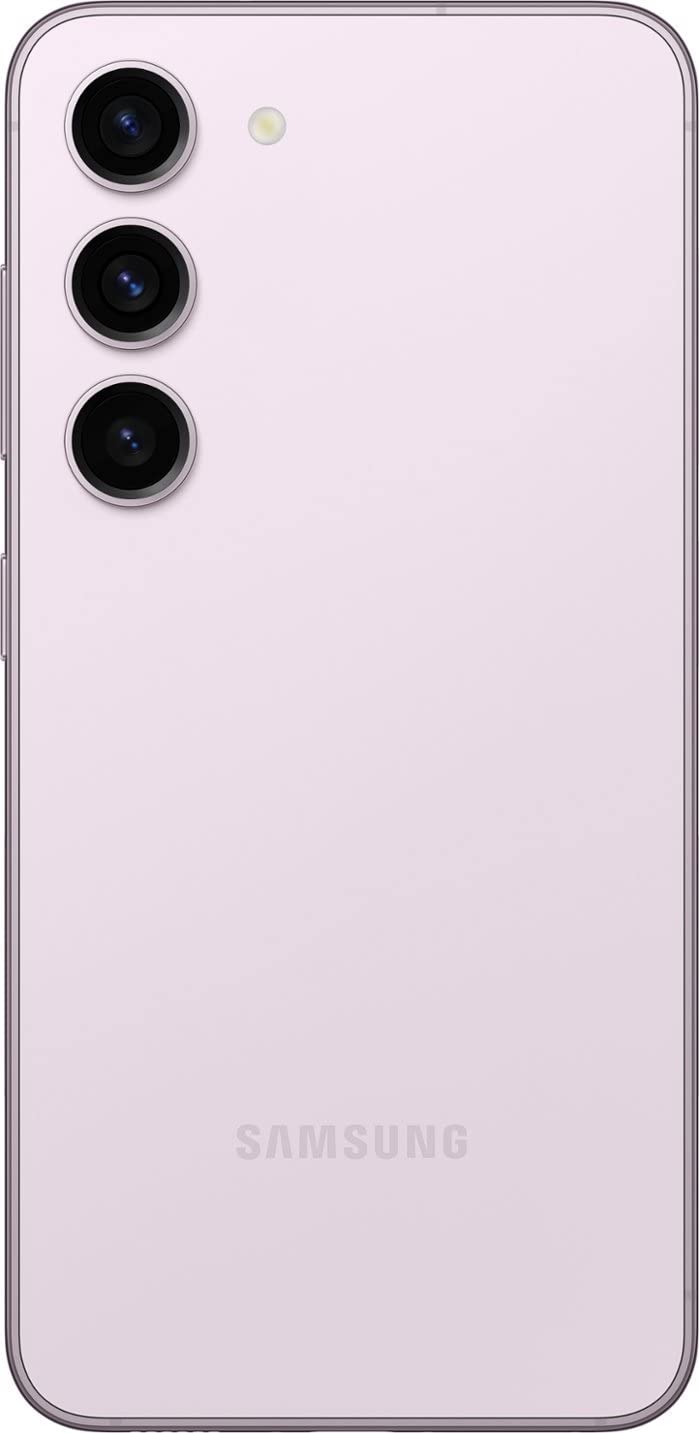 SAMSUNG Galaxy S23 5G S9110 Dual 128GB 8GB RAM, 50 MP Camera, Factory Unlocked β Lavender (Renewed)