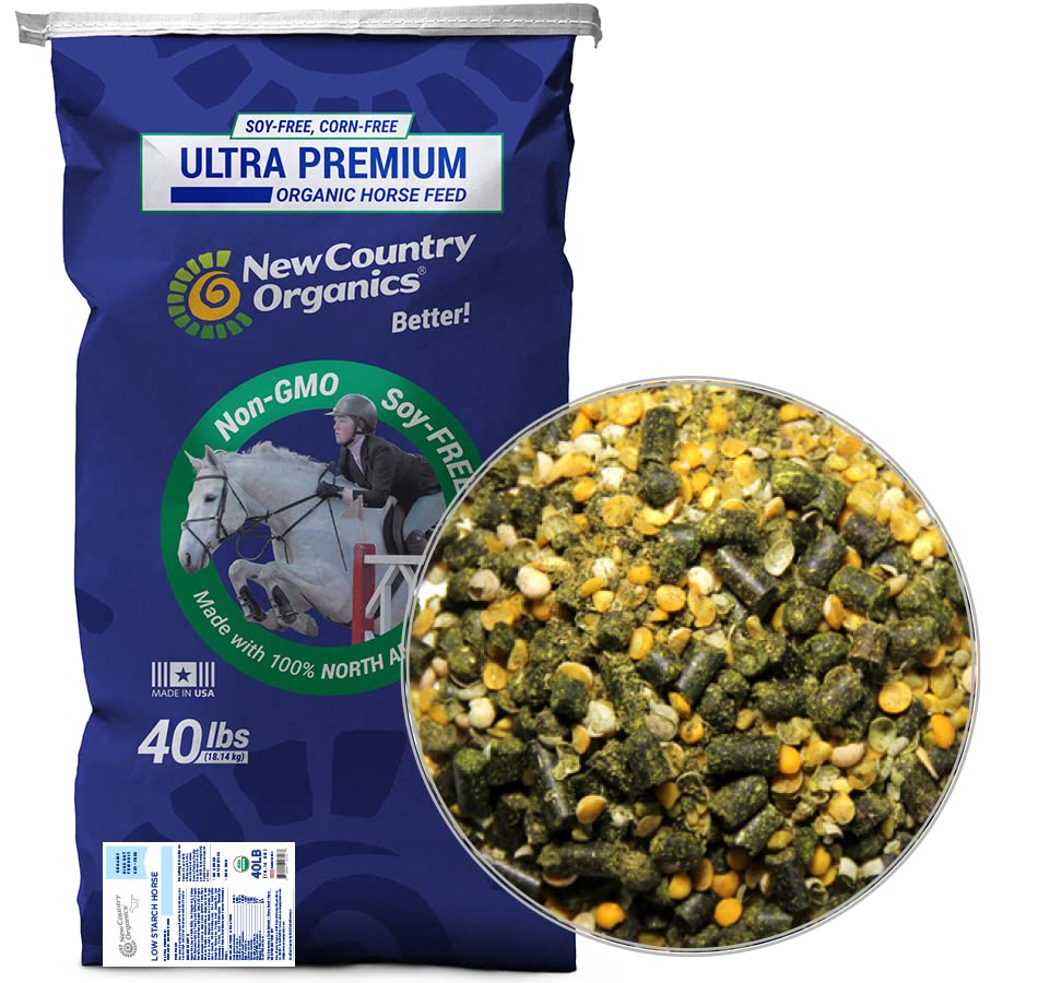 New Country Organics Low Starch Horse Feed, 40 lbs