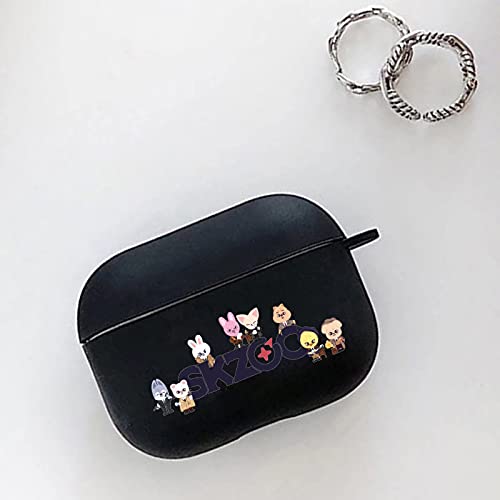 Stray Kids Cartoon Earphone Case for Airpods Pro Felix Changbin Bangchan Airpods Case Cover