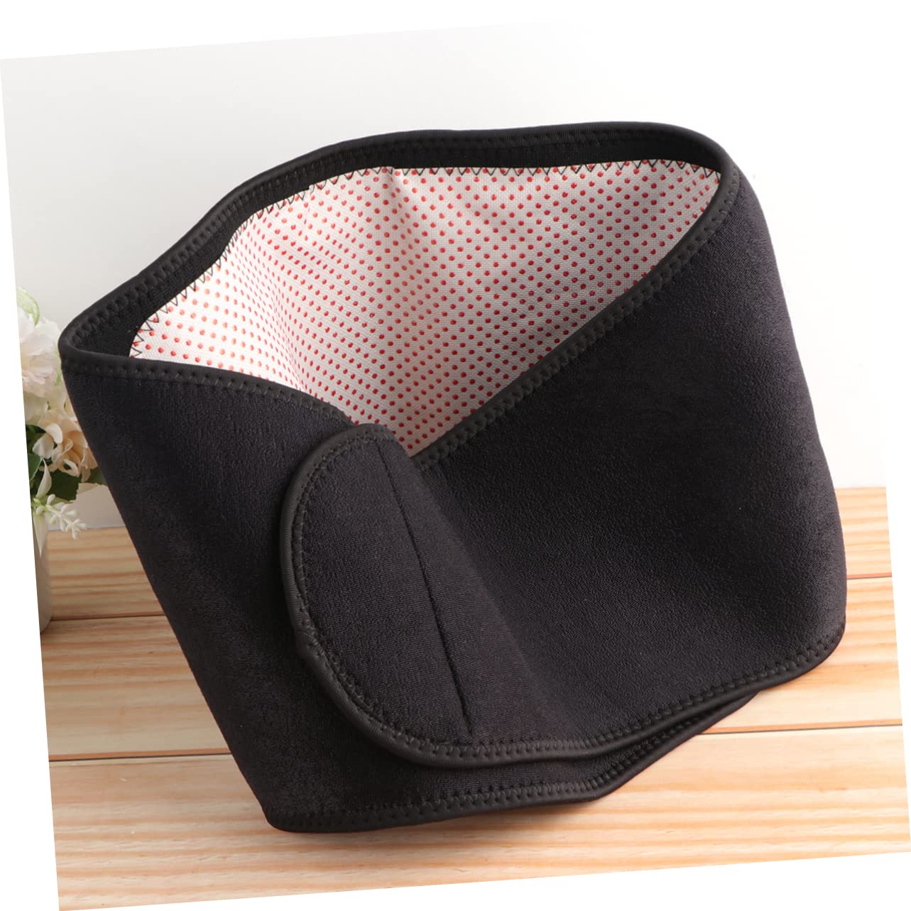 Unomor 1PC Back Support Belt Warm Waist Supporter Lower Back Warming Belt Lumbar Heating pad Stomach Warmer Band Back Warmer Lumbar Wrap Electric Waist Warmer Electric Heating Support pad