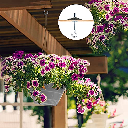 4 Pack Carbon Steel Plasterboard Ceiling Hooks Spring Toggle Wing Bolts Wall Ceiling Installation Cavity Wall Fixing Heavy Duty Swag Hanging Plants Hanger Anchors Ceiling Hook