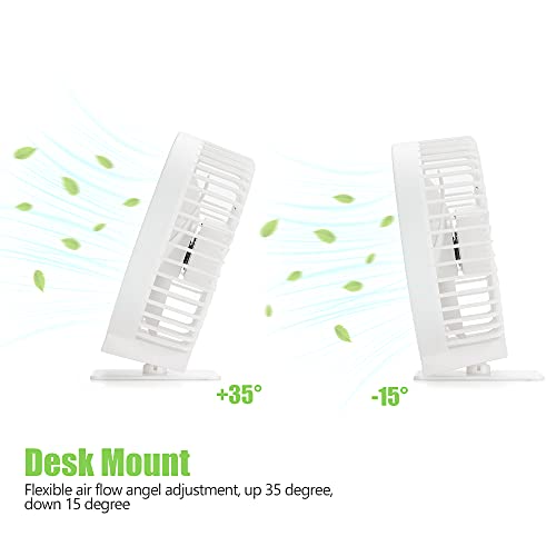 Mywill 8-Inch Portable Fan with Remote Control Timer Power Bank and Night Light, 30 Working Hours USB Rechargeable Fan, 12 Speeds with Multi Natural Wind, for Home Baby Office Outdoor Camp Golf Yoga Travel Use, Power Failure Emergency Use (White)