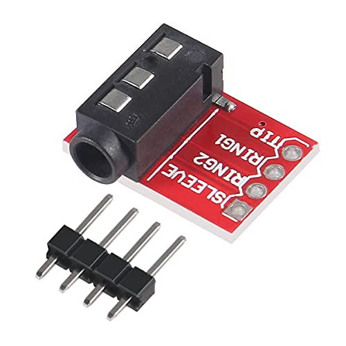 AITRIP 10PCS TRRS 3.5mm Jack Breakout Headphone Video Audio MP3 Jack Audio Jack Breakout Headphone Video for Arduino
