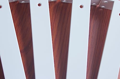 8 Pack - 10 inch White Hidden L Shelf Bracket (1/5 Inch Thicked) Iron Shelf Brackets, Metal Shelf Bracket, Industrial Shelf Bracket, Modern Shelf Bracket, Metal L Brackets for Shelves Support