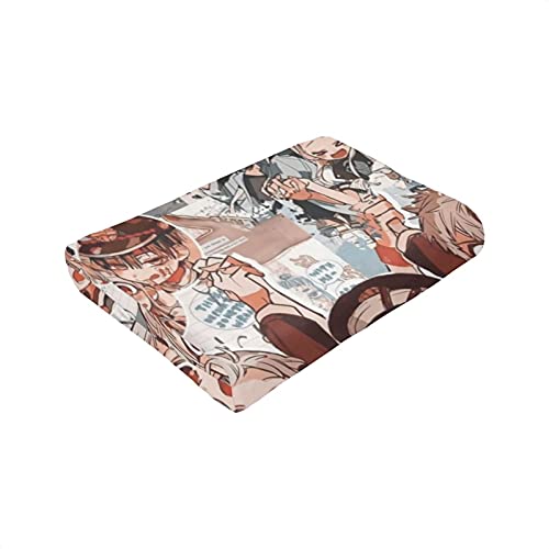 Toilet-Bound Hanako-kun Soft and Comfortable Warm Fleece Blankets Beach Blanket Picnic Blankets Throw Blankets (50"x40")