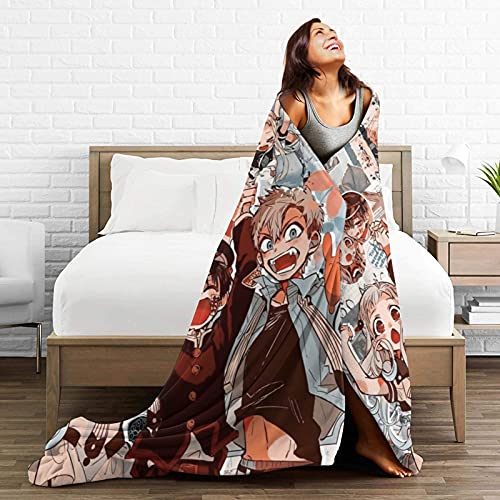 Toilet-Bound Hanako-kun Soft and Comfortable Warm Fleece Blankets Beach Blanket Picnic Blankets Throw Blankets (50"x40")