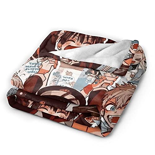 Toilet-Bound Hanako-kun Soft and Comfortable Warm Fleece Blankets Beach Blanket Picnic Blankets Throw Blankets (50"x40")