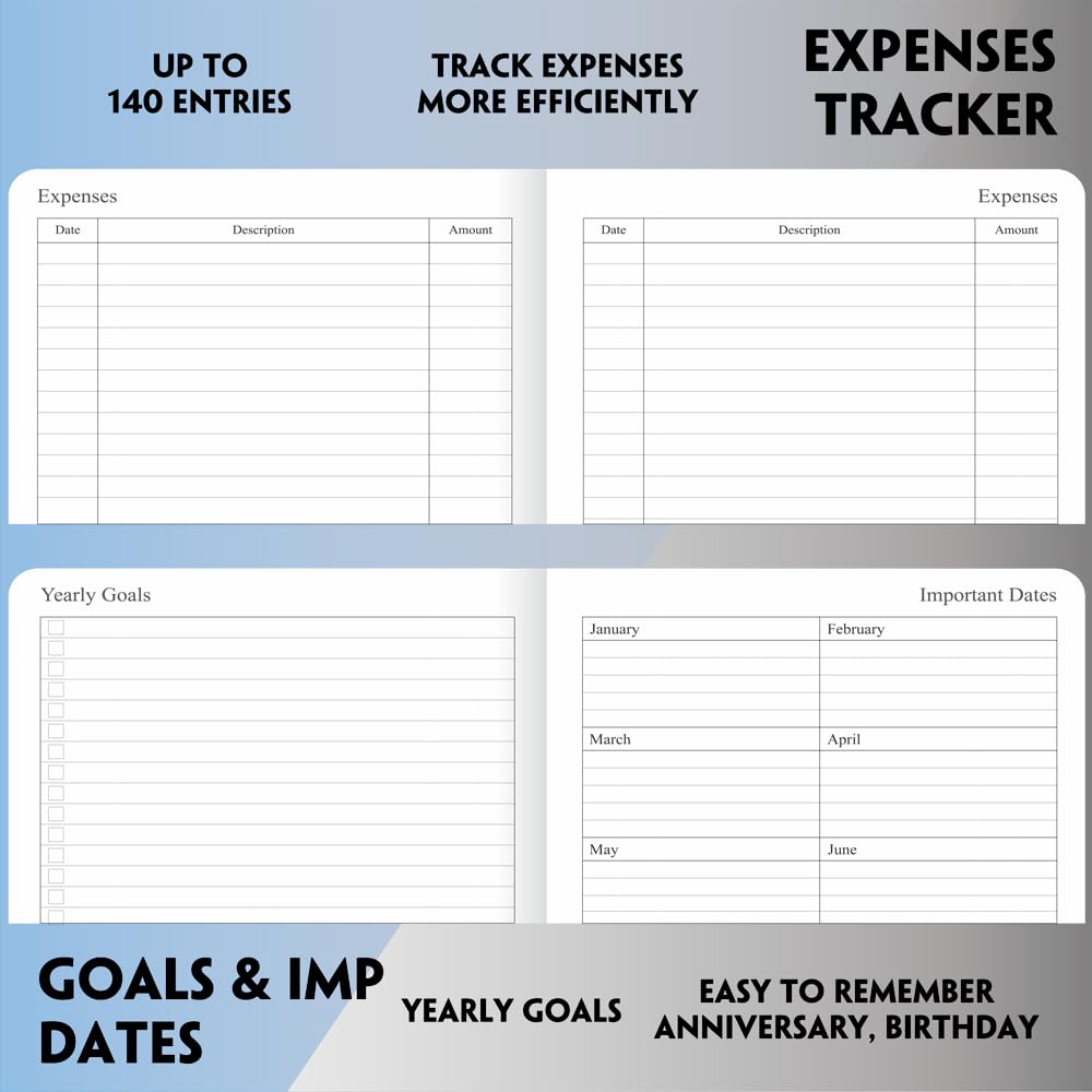 2025 Planner 8.5βx11β, Weekly and Monthly Planner from Jan 2025 to Dec 2025, Vegan Leather Cover, Elastic Closure, Grey