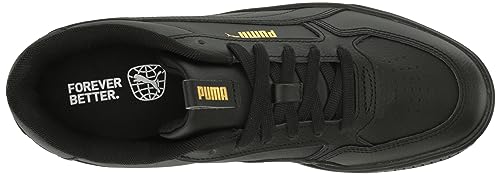 PUMA Women's KARMEN REBELLE Sneaker, PUMA Black-PUMA Black-PUMA Gold, 9